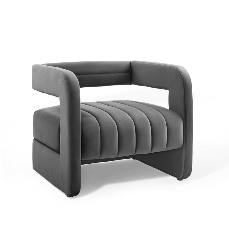 Modway Range Tufted Performance Velvet Accent Armchair Rent to Own Becca s Home