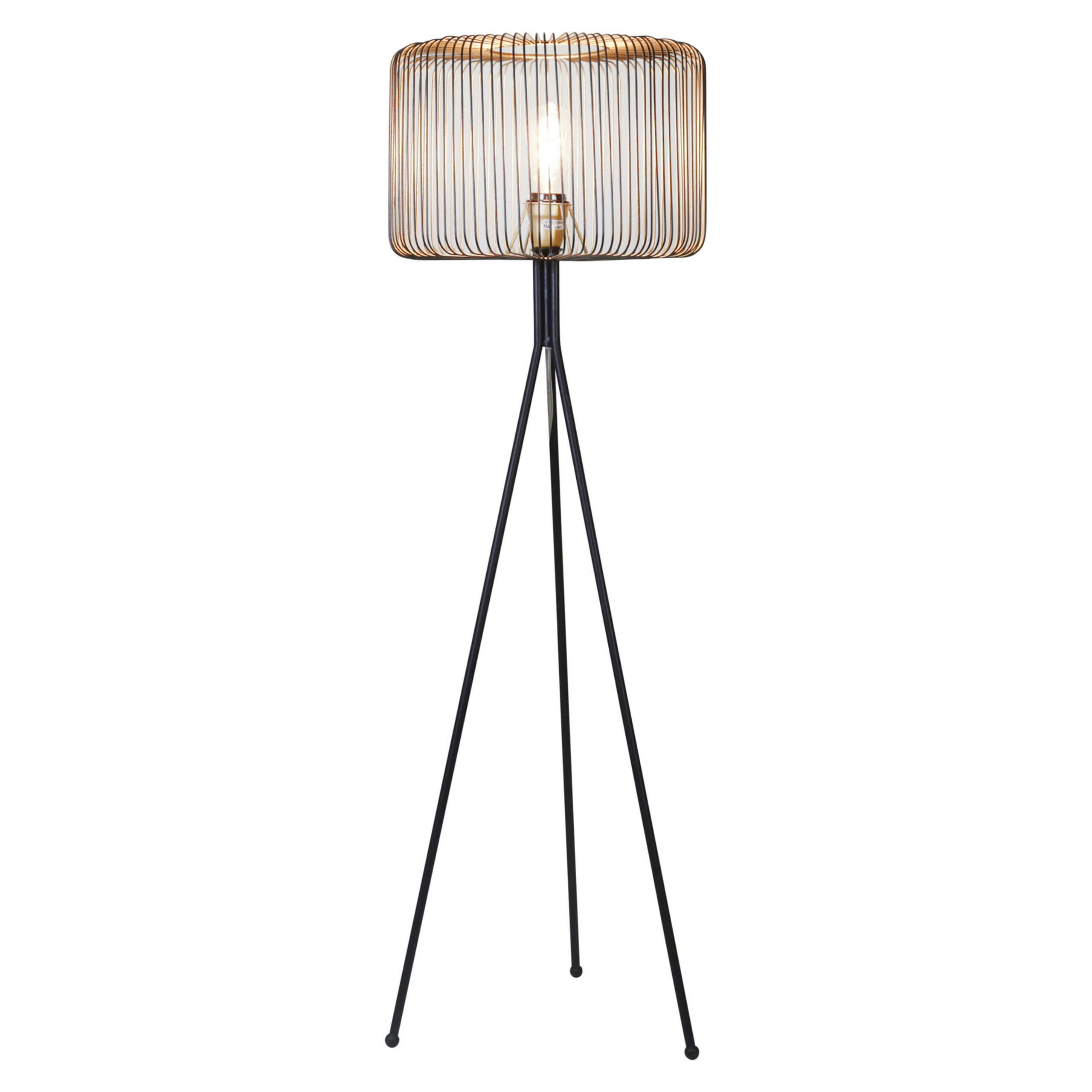 Sagebrook Home Metal 47" Grid Lamp Rent to Own | Becca's Home