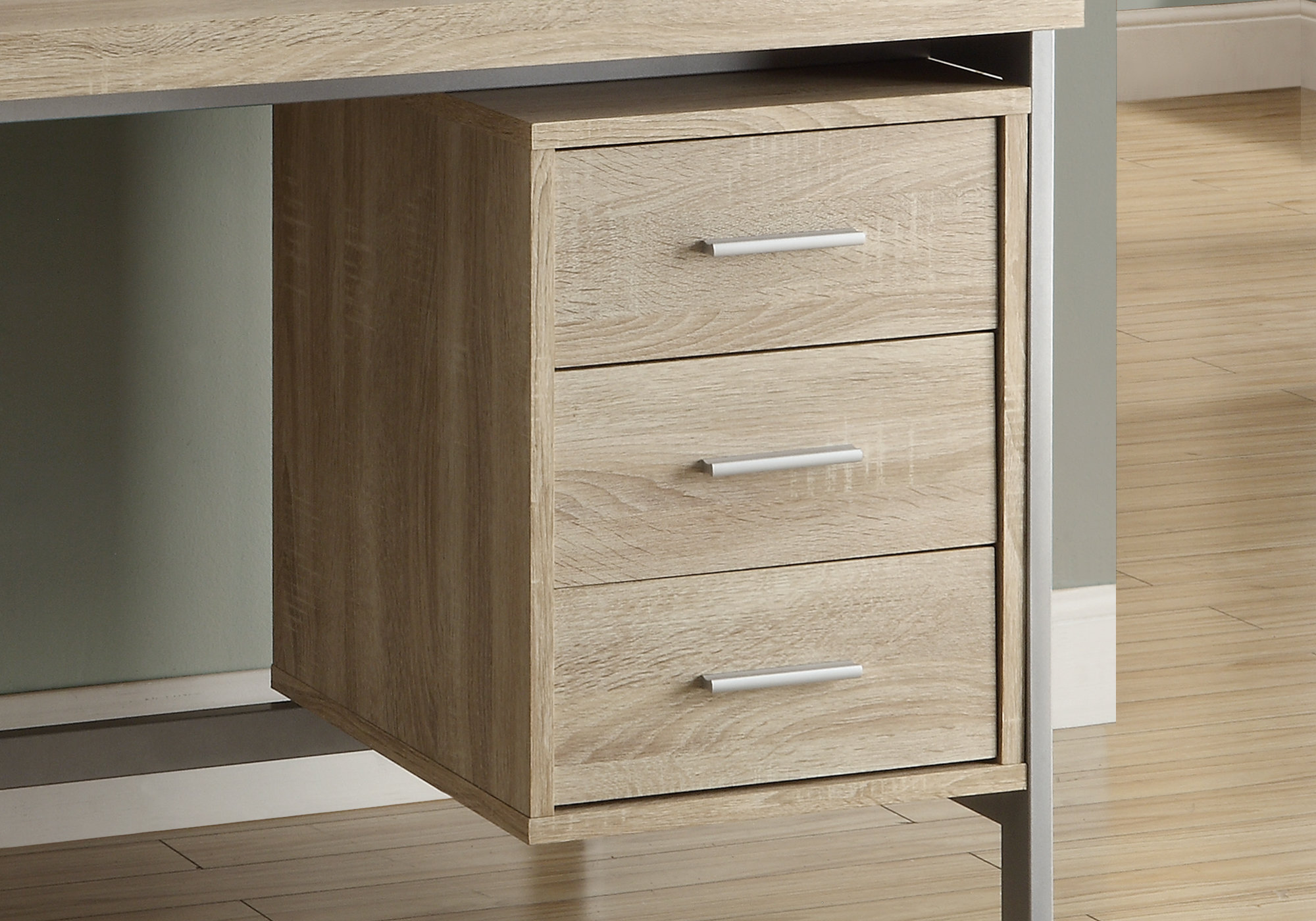 Computer Desk - 60"L With Metal & Reviews | Becca's Home